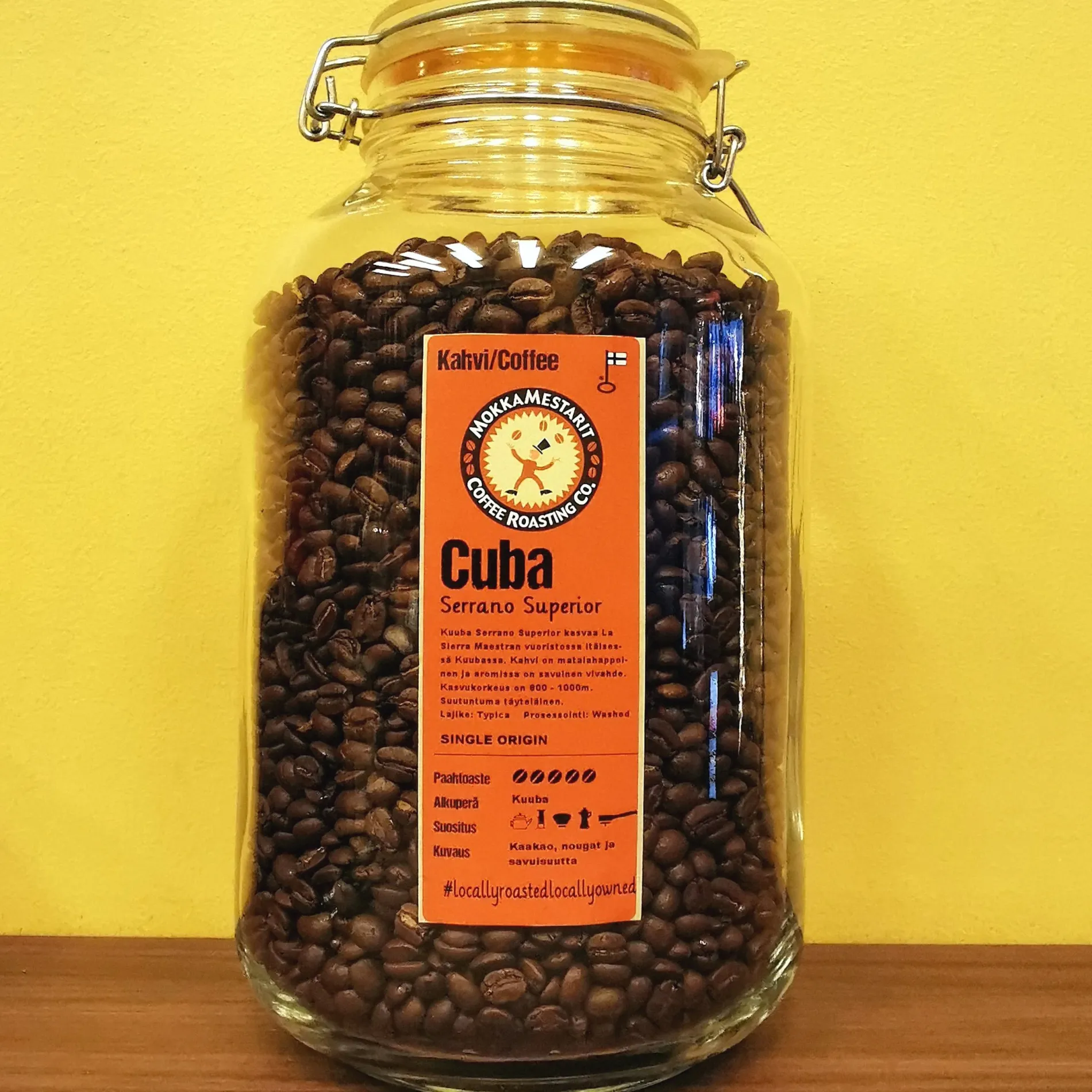 Mokkamaa Kahvit>Cuba Serrano Superior french roast - Mokkamaa